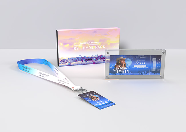 Shania Twain Ultimate ALL.COM VIP Terrace Ticket London Hyde Park 07 ...