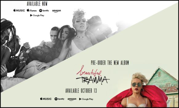 P!nk Tickets and P!nk VIP Ticket Packages Tour Dates