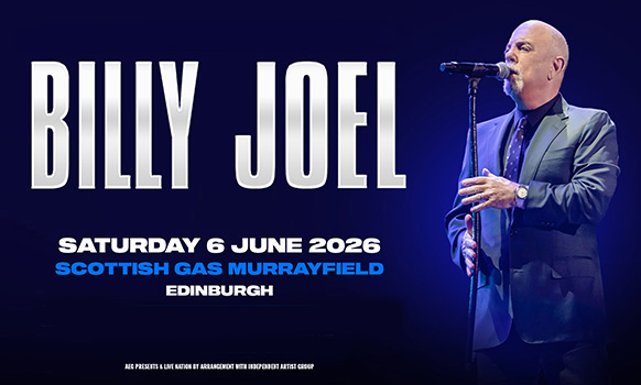 Billy Joel Seated Tickets Edinburgh 06 June 2026 Murrayfield Stadium