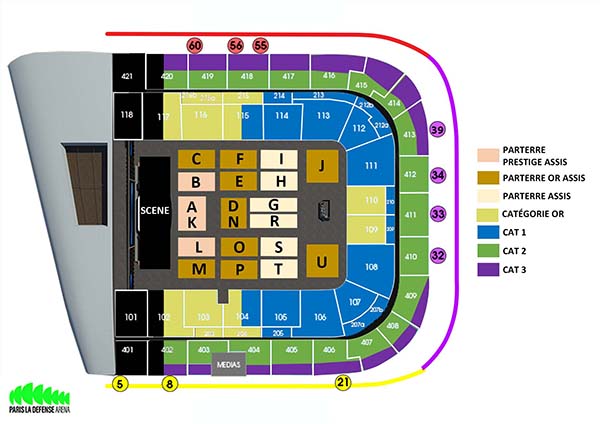 Paris La Défense Arena - Genesis