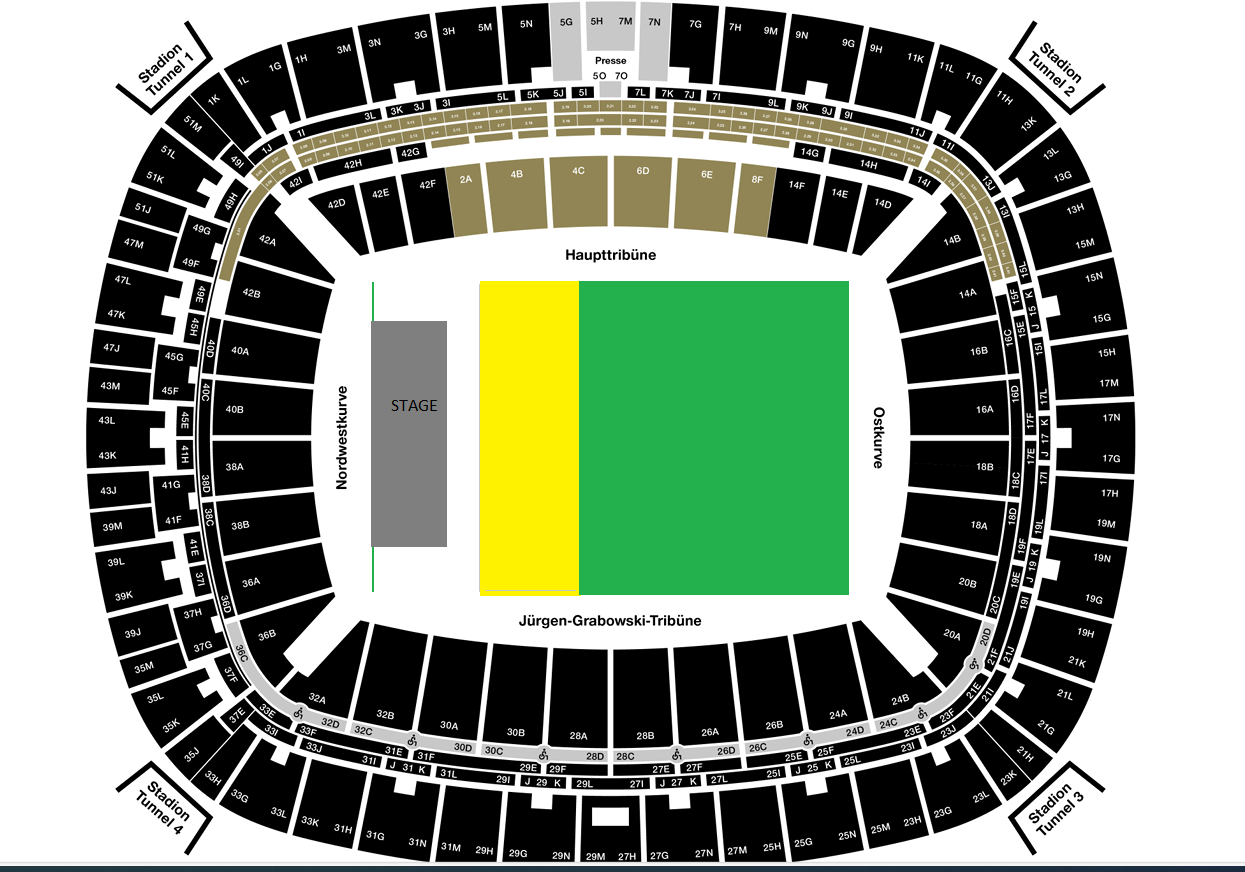 Robbie Williams Early Entry Upgrade 10 August 2025 Frankfurt Deutsche ...